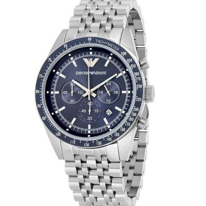 Emporio Armani AR6072 -46mm wristwatches mens quartz | Lazada.co.th