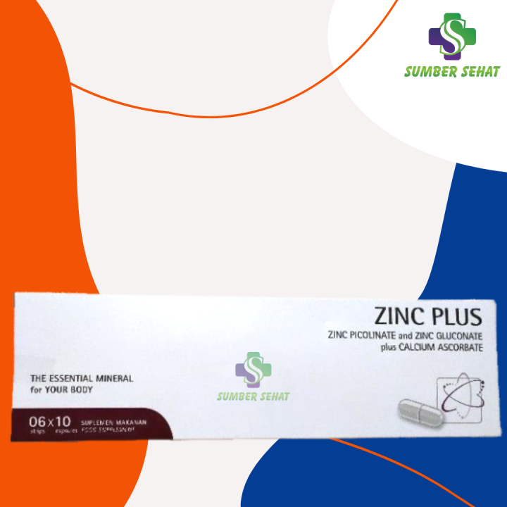 ZINC PLUS BOX 60 KAPSUL | Lazada Indonesia