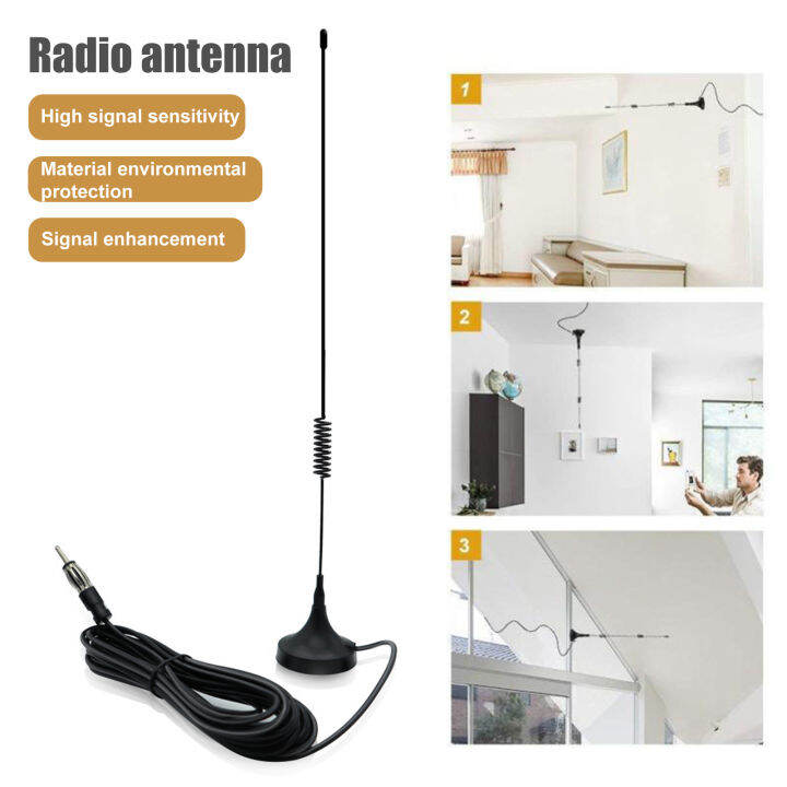 Pureone Penerimaan Frekuensi Ganda, Kepala SMA Antena Digital Eksternal ...