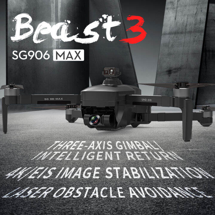 SG906 Max Beast 3 Professional Camera 5G GPS 4K Three-Axis Gimbal With ...