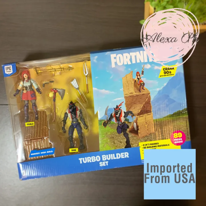 Fortnite, FABLE & DIRE, Turbo Builder Set 2 Figure Pack | Lazada PH