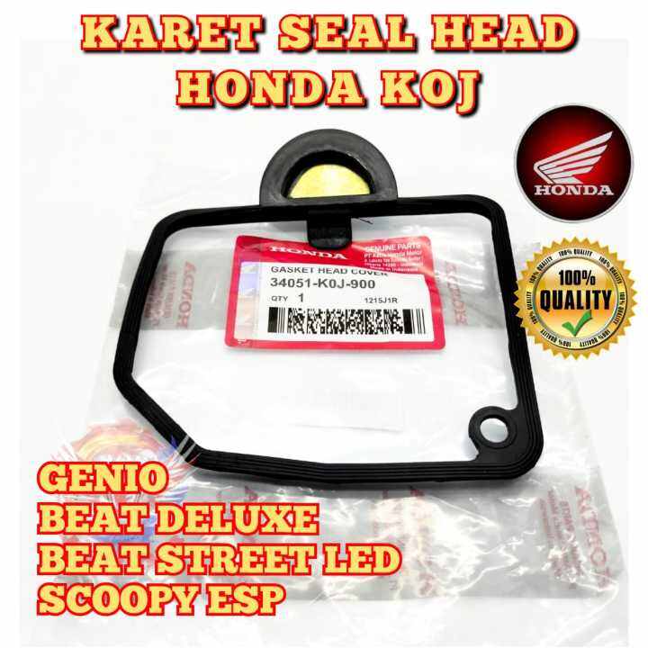Karet Head Honda / Gasket seal Head Beat Deluxe Beat Street Led Genio ...