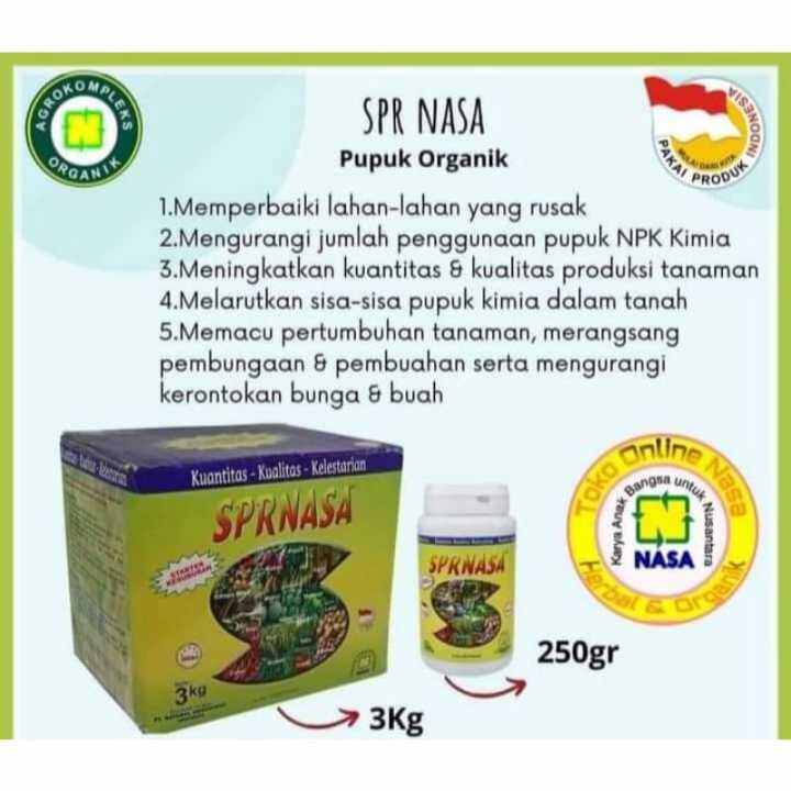 SUPER NASA PUPUK ORGANIK kemasan 3 kg / PUPUK ORGANIK PADAT PENYUBUR ...