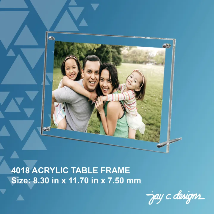 Acrylic Table Frame- Jay C. Designs 4018 | Lazada PH