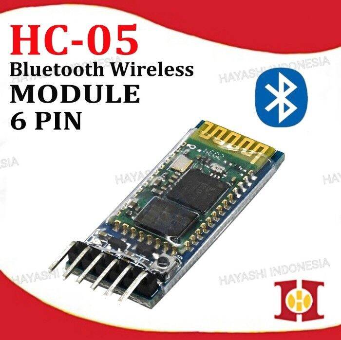 HC-05 HC05 6 Pin Bluetooth Transceiver Modul Wireless Arduino Uno Mega | Lazada Indonesia