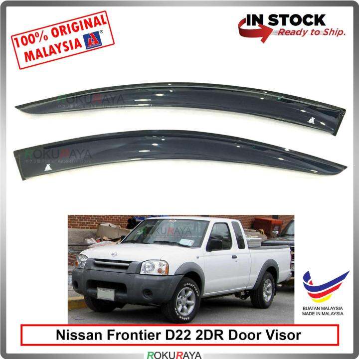 Nissan Frontier D22 2Door (1st Gen) 1997-2004 AG Door Visor Air Press ...