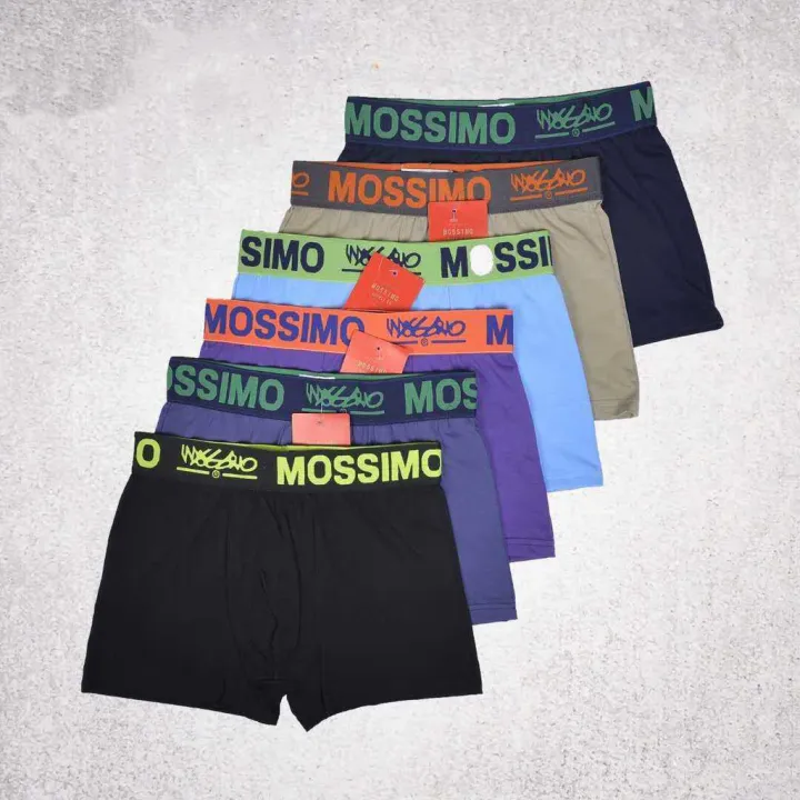 Cod - Mossimo Boxer Short for Men (12 Pieces Per Pack) | Lazada PH