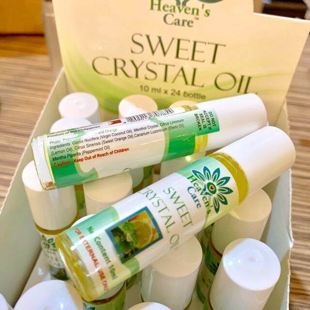 HOT WEOYM HEAVEN'S CARE Sweet Crystal Oil 10ml Roller Bottle | Lazada PH