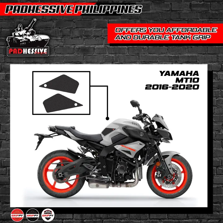 YAMAHA MT10 TANK GRIP TRACTION PAD SIDE COVER TANK PROTECTOR TANK ...
