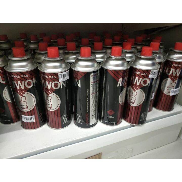 SUWON Safe Butane Gas for Gas stove 220g x 4 pcs Korea Gas Tank ...