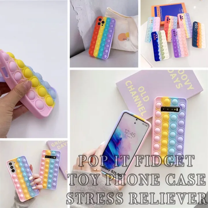 REDMI POP IT FIDGET TOY PHONE CASE STRESS RELIEVER 9A 6A 9 10 2021 MI ...