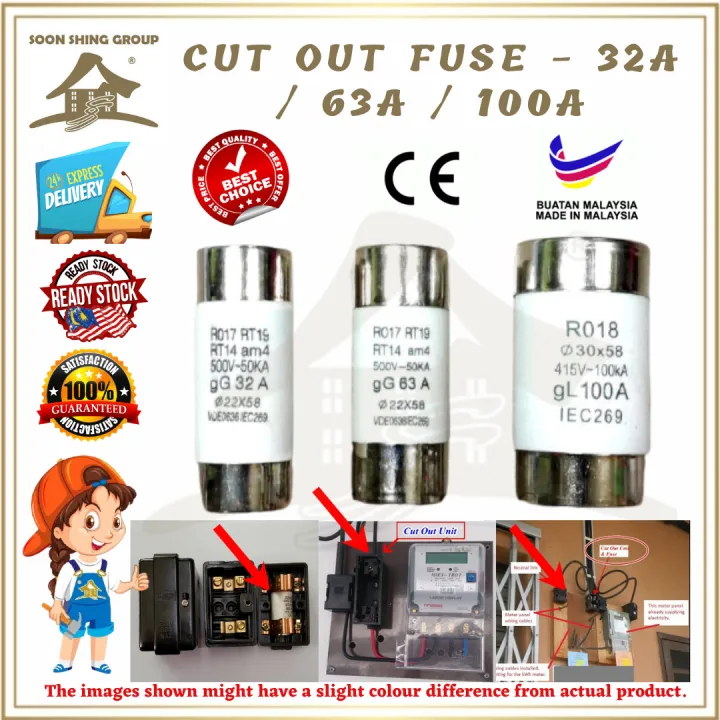 Cut Out Fuse - 32A / 63A / 100A | Lazada