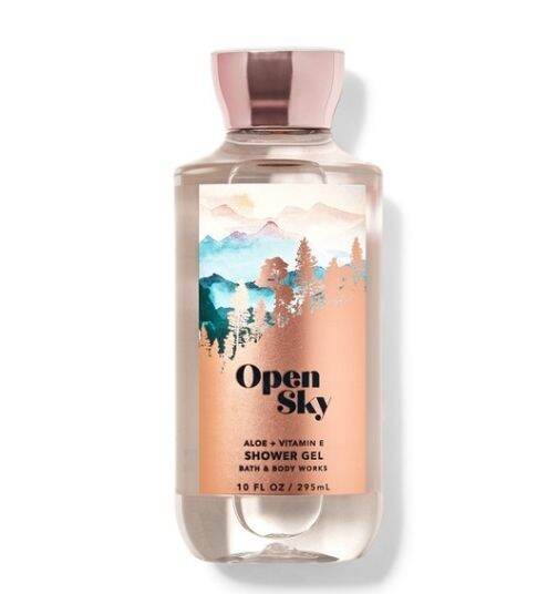 Bath And Body Works Shower Gel 295ml Open Sky เจลอาบน้ำผสมน้ำหอม