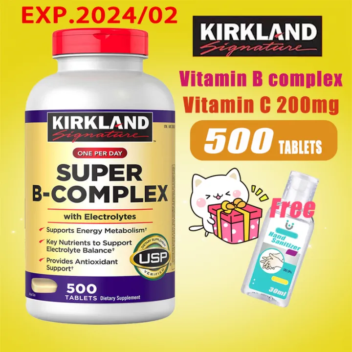 Kirkland Super B-Complex 500 Tablets B-Complex | Lazada.co.th