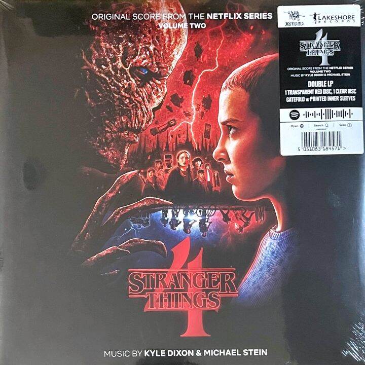 Stranger Things 4 V.2 - Original Score From The Netflix Series(Clear ...