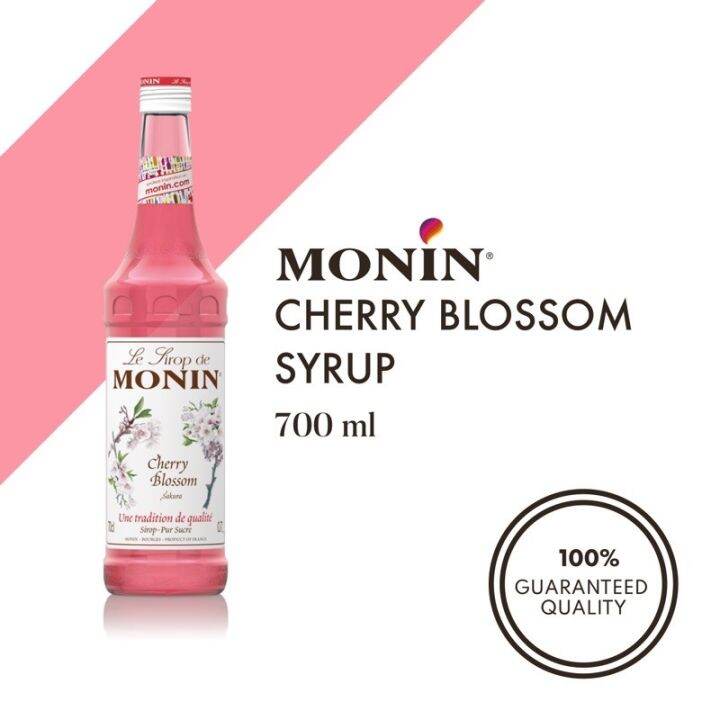 Hot gwcw3j MONIN Syrup Cherry Blossom 700ml | Lazada PH