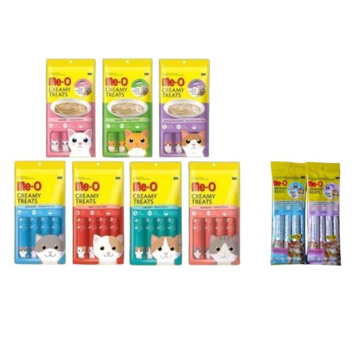Meo Creamy Snack Kucing Treats me-o meo 15 Gram | Lazada Indonesia