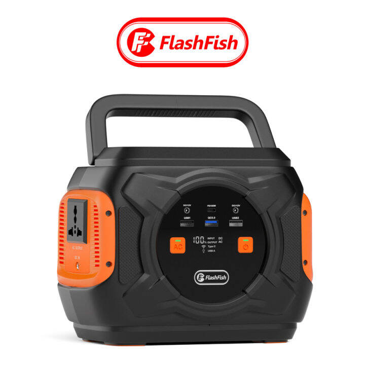 FlashFish A301 320W/292Wh Backup Portable Power Station 80000mAh Solar Generator 100W PD CPAP ...