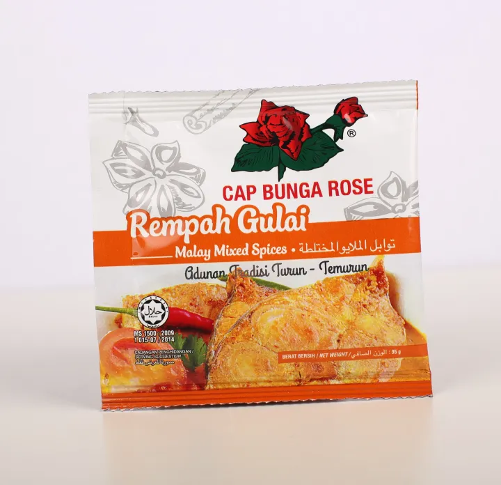 Rempah Gulai Cap Bunga Rose 35gm | Lazada