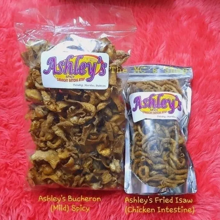 Original Ashley's Bucheron Ashley's Chicken Intestine (fried Isaw ...