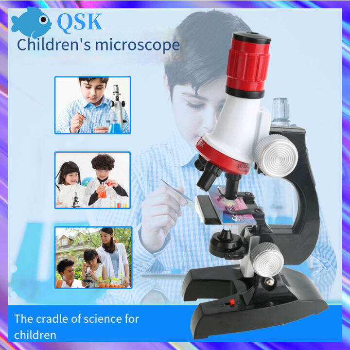 Adjustable Focus Microscope Early Education Biological Science Hd 1200 ...