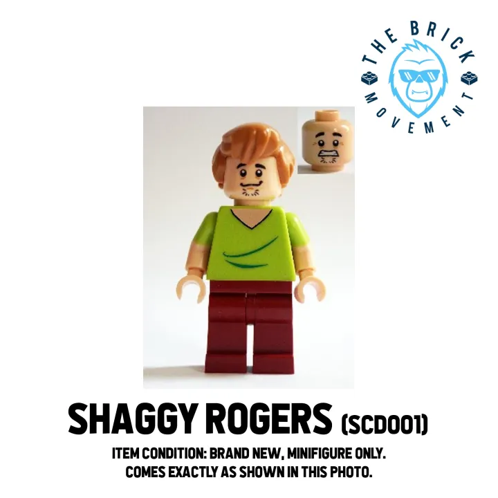 LEGO® SCOOBY DOO Shaggy Rogers Minifigure | Lazada PH
