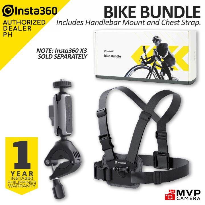 [OFFICIAL PH] INSTA360 New Bike Bundle for X3 X2 GO2 GO3 RS 1-Inch Etc ...