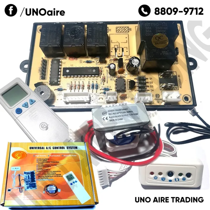 Universal Board AC/ Aircon Controller System with Remote FOR ANY BRAND ...