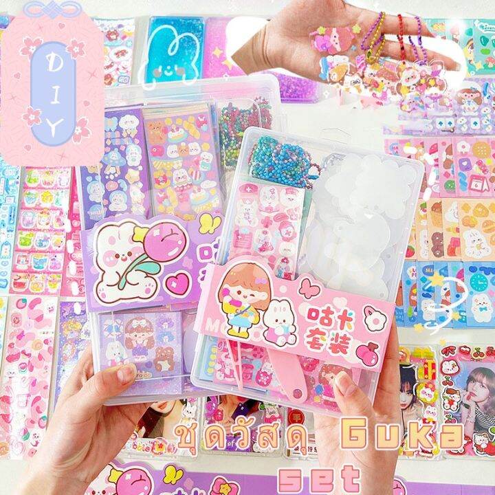 【Yearn】ชุดจี้พวงกุญแจ 1 กล่อง DIY Goo Card Idol ทำจี้พวงกุญแจพร้อม ...