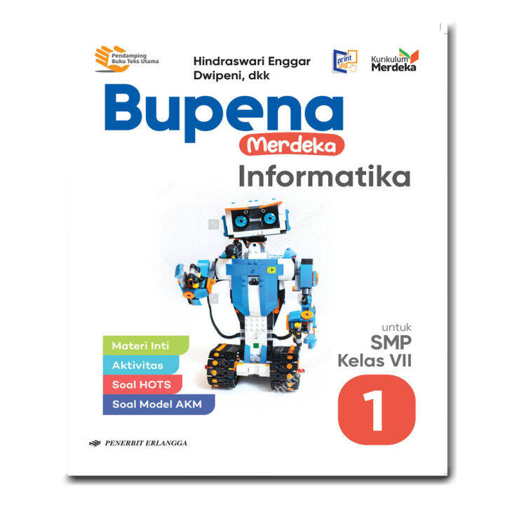 Buku Bupena Informatika 1 SMP Kelas 7 Kurikulum Merdeka | Lazada Indonesia