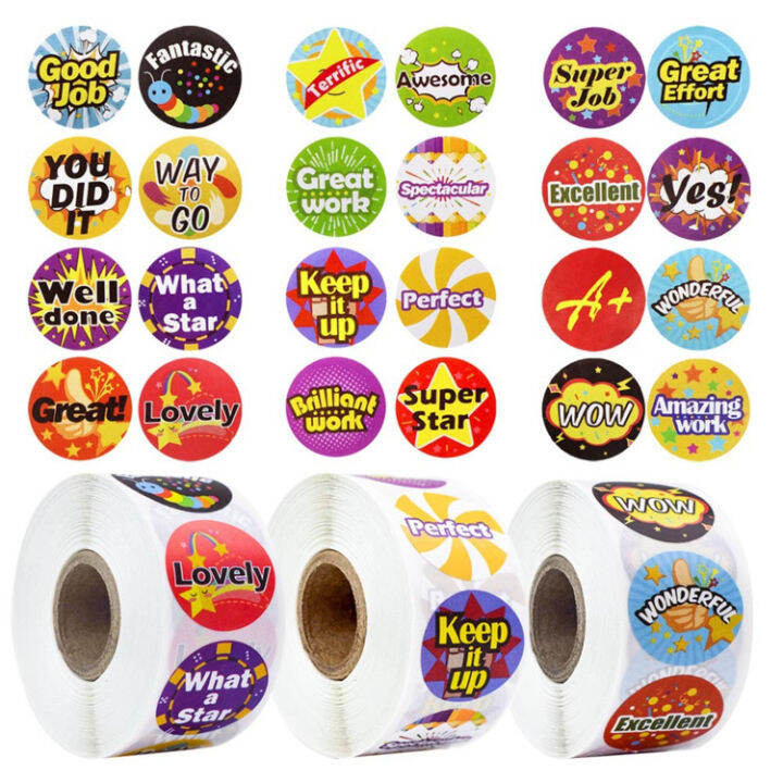 Reward Stickers Reward Motivational Stickers For Kids Classroom ...