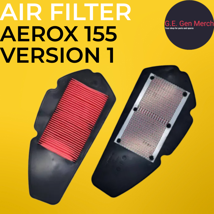 MOTORCYCLE YAMAHA AEROX 155 AIR FILTER | Lazada PH