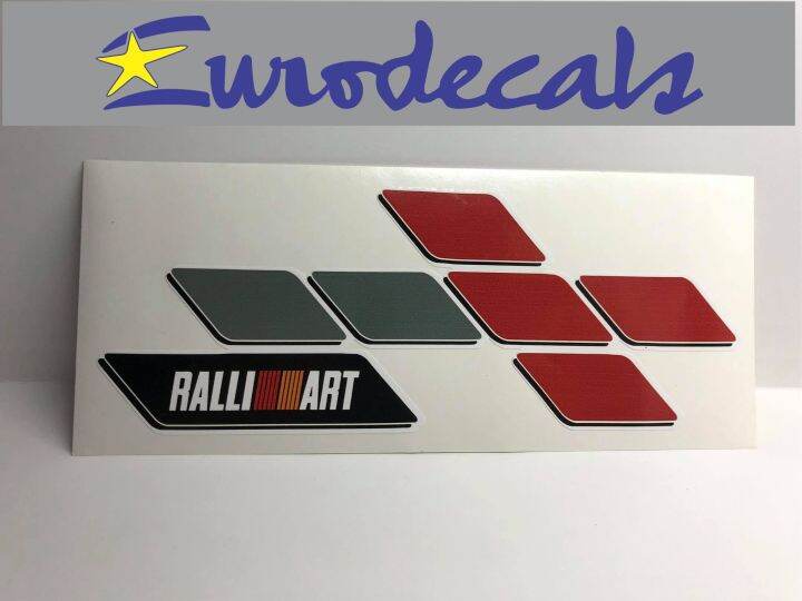Ralliart cross printed sticker | Lazada PH