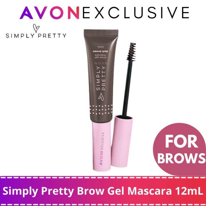 AVON Simply Pretty Brow Gel Mascara 12mL / For Eyebrows *avon.exclusive ...