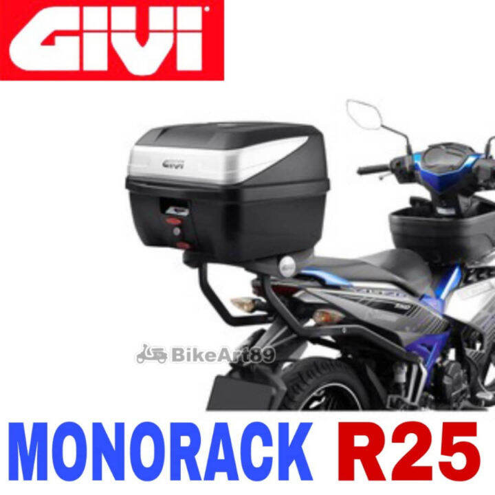 YAMAHA GIVI MONORACK GIVI SPECIAL RACK J SRV YAMAHA R25 / MT-25 / MT25 ...