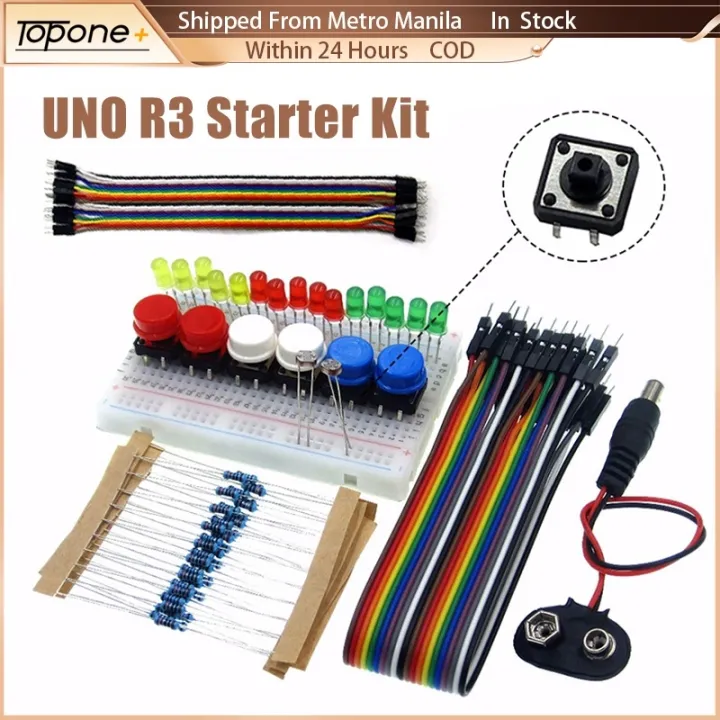 In the sales tools Uno R3 Starter Kit Mini Breadboard Led Jumper Wire ...