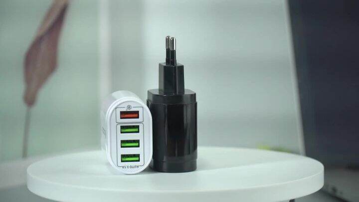 USLION 48W Fast Charging Australian Standard Plug USB Charger 4 Ports ...