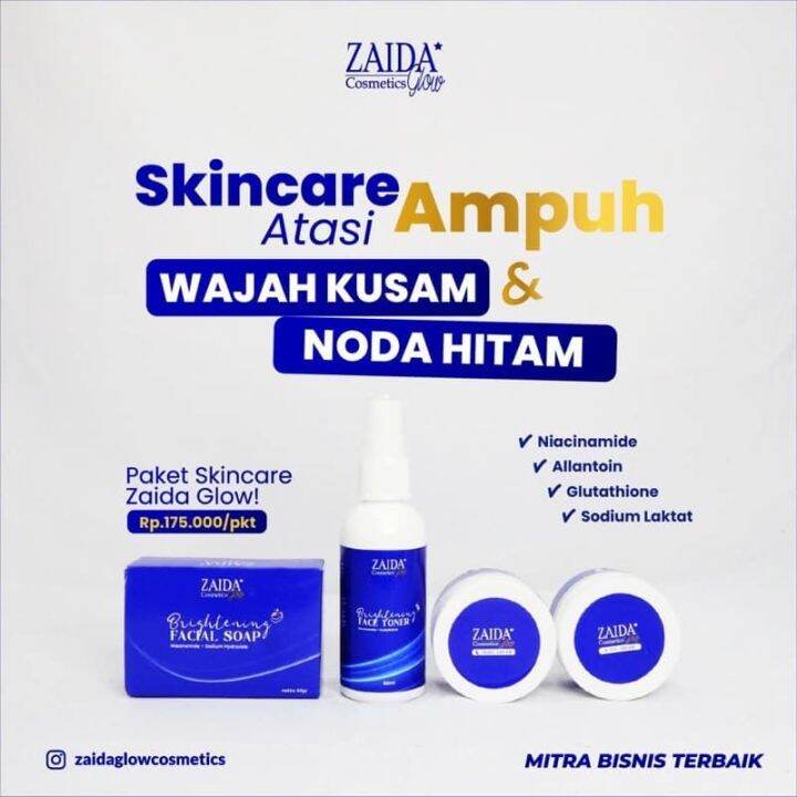 Zaida GLow Skincare | Lazada Indonesia