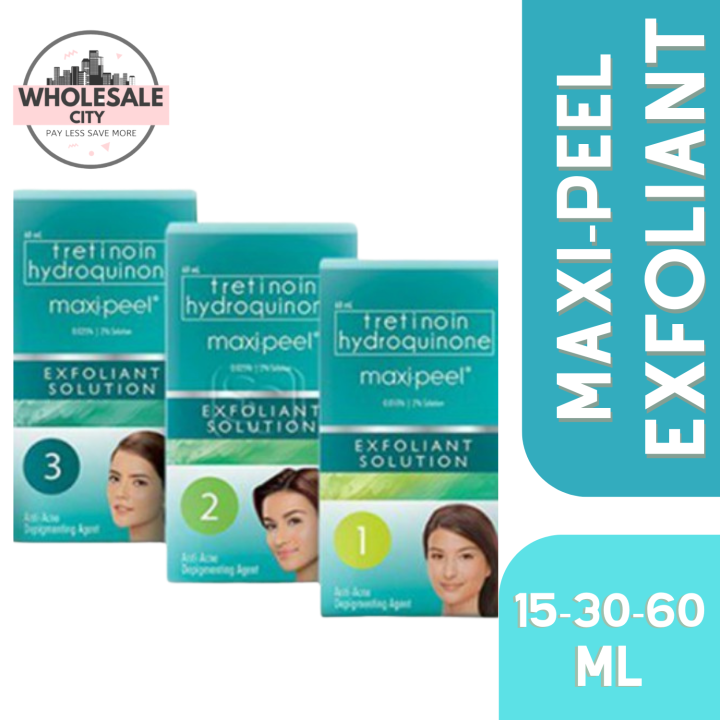 MAXIPEEL EXFOLIANT SOLUTION #1 #2 #3 | Lazada PH