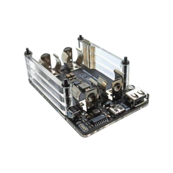 New UPS 18650 Lite UPS Power HAT Board with Battery Electricity Detection for Raspberry Pi 4B 3B ...