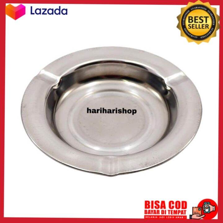 ASBAK ROKOK STAINLESS /keranjang sampah rokok | Lazada Indonesia