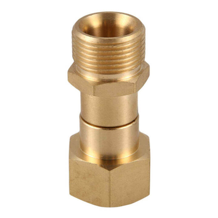 High Pressure Washer Swivel Joint Connector Hose Fitting M22 14mm Anti ...