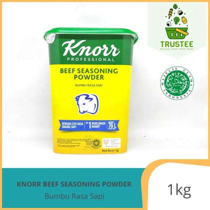 Knorr Beef Seasoning Powder 1kg - Bumbu Kaldu Rasa Sapi bubuk Halal ...