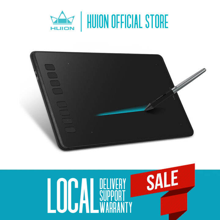 SALE Huion H950P Android Supported, 8.7 x 5.4' Inches, ±60° Tilt ...