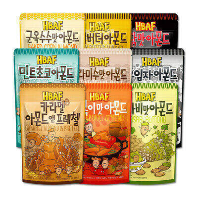 [ HBAF ] Honey Butter Almonds - Tiramisu, Garlic Bread , Wasabi ...