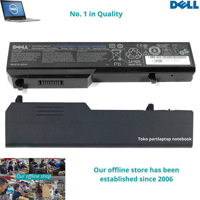 Baterai Laptop Dell Vostro 1310 1510 2510 1320 1520 original battery ...