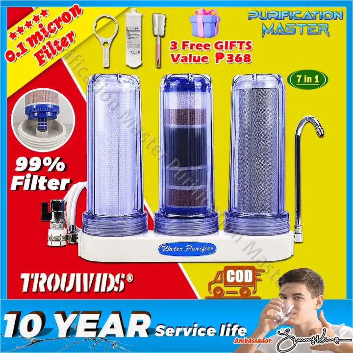 Factory direct sales Authentic 7 in 1 Water Purifier Complete Set ...