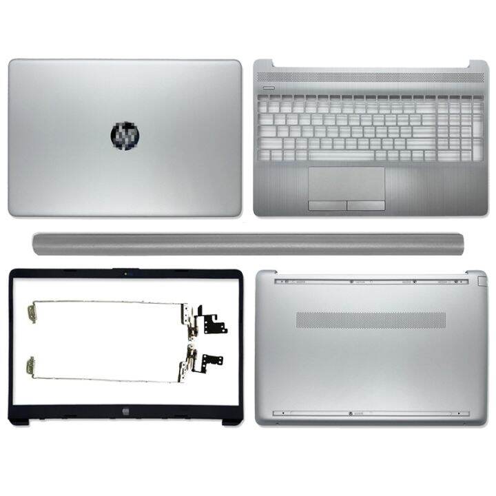 New Laptop LCD Back Cover Top Case/Front Bezel/Palmrest/Bottom Base Case/Hinges/Hinges Cove For ...
