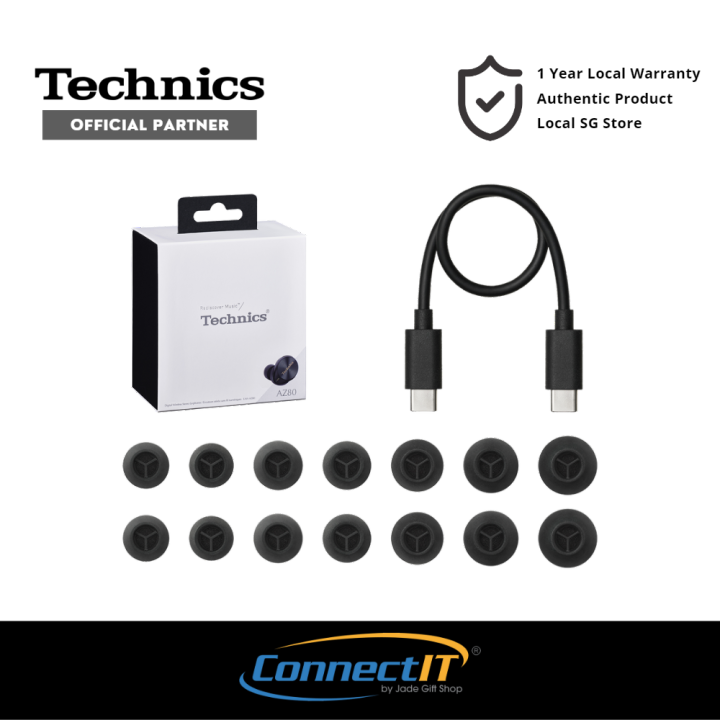 Technics EAH-AZ80 True Wireless Earbuds With Active Noise Cancelling ...