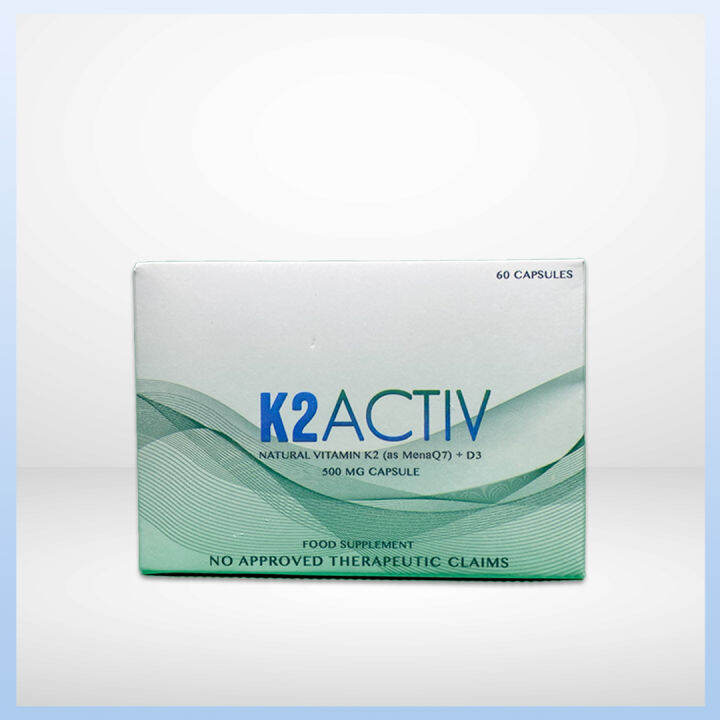 K2Activ (Vitamin K2 as MK-7 + Vitamin D3) | Lazada PH